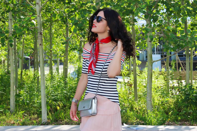 5x off shoulder tops - Fashion Container - Fashion and Travel blog